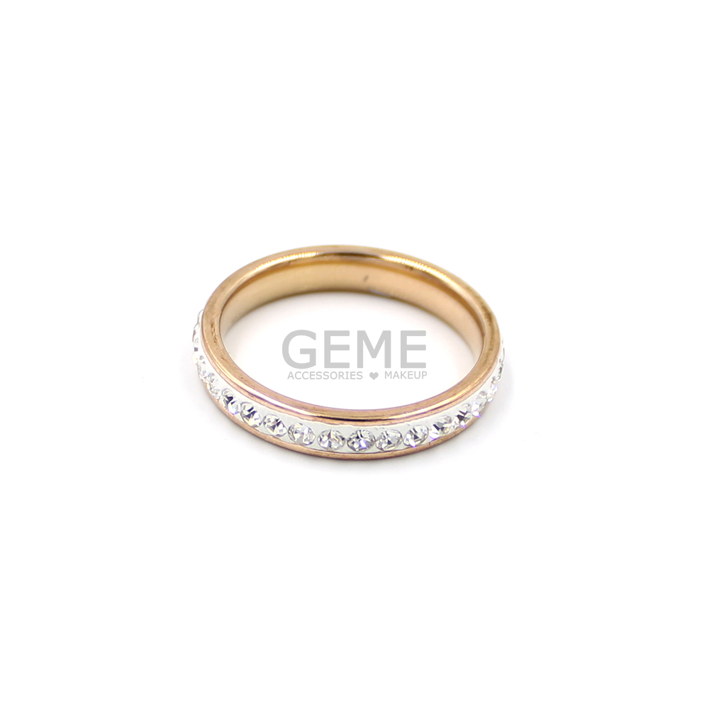 ΑΤΣΑΛΙΝΟ ΔΑΧΤΥΛΙΔΙ ΒΕΡΑ ΜΕ ΣΤΡΑΣ (ROSE GOLD) – GEME