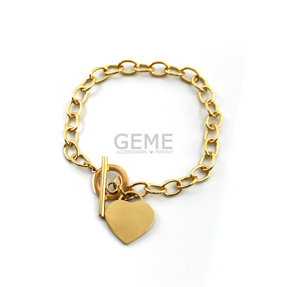 ΑΤΣΑΛΙΝΟ ΒΡΑΧΙΟΛΙ ΚΑΡΔΙΑ (GOLD) – GEME