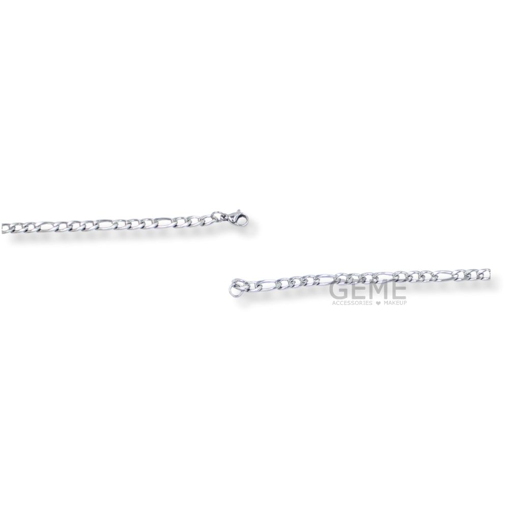 ΑΤΣΑΛΙΝΗ ΑΛΥΣΙΔΑ SILVER UNISEX 4mm – GEME