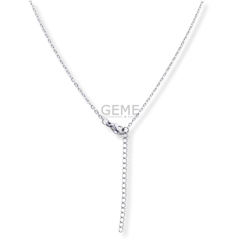 ΑΤΣΑΛΙΝΟ ΚΟΛΙΕ ΣΤΑΥΡΟΣ SILVER – GEME